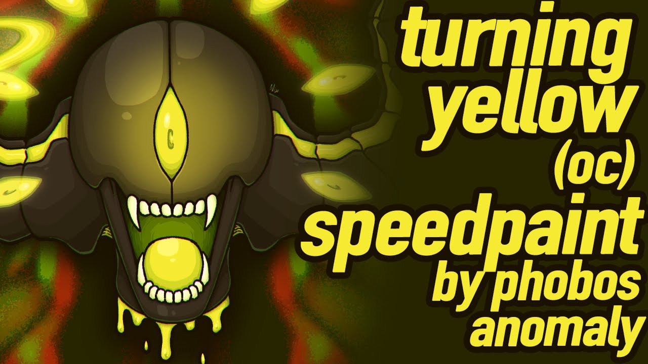 SPEEDPAINT - "Turning Yellow" (original character) 09.05.023 - YouTube