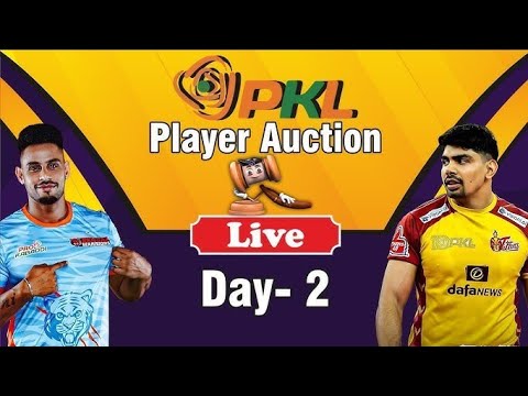 PKL 11 Auction live day 2 tamil Sports rockers - YouTube