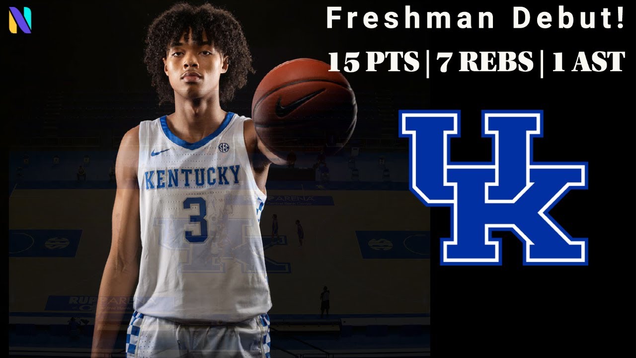 Brandon Boston Jr Kentucky Wildcat Debut vs Morehead State | 15 PTS 7 ...