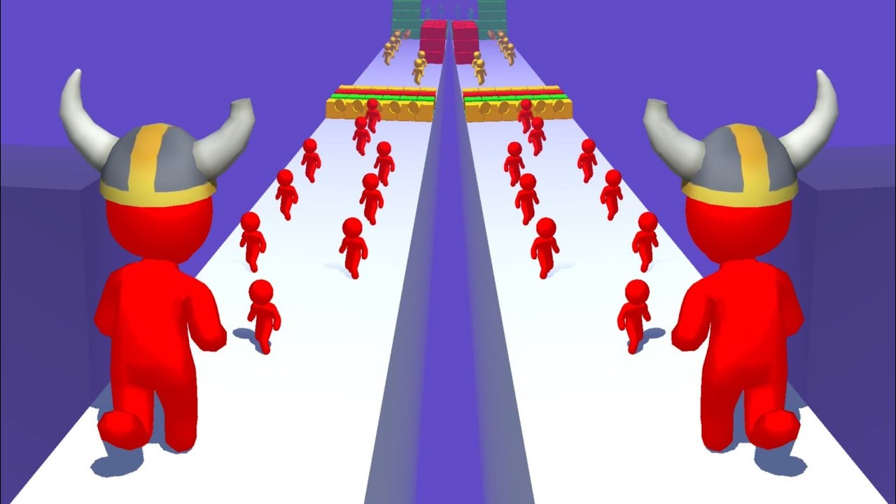 Color Run StickMan 3D All Levels Gameplay Walkthrough Part 17 - YouTube