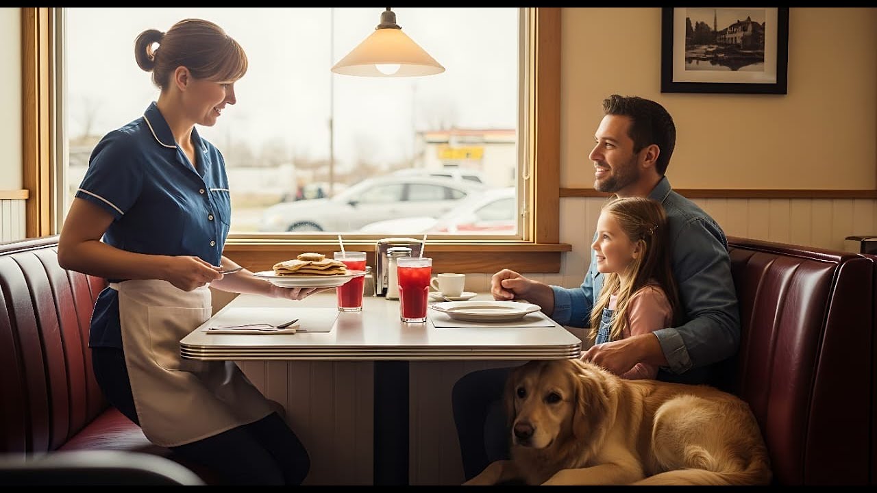 The Single Dad, A Loyal Dog, and A Waitress — Together, They Mended a ...