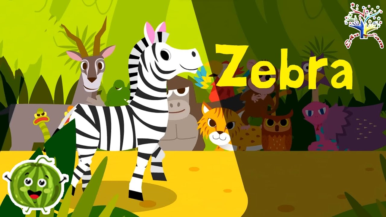 The Animal | Zebra | Science for Kids | Best Learning Videos For Kids ...