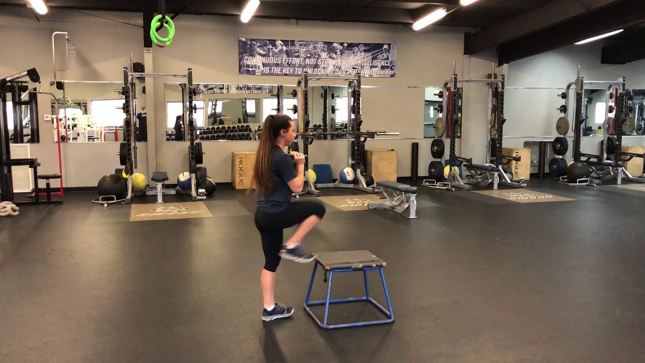 Lateral lunge + Step up - YouTube