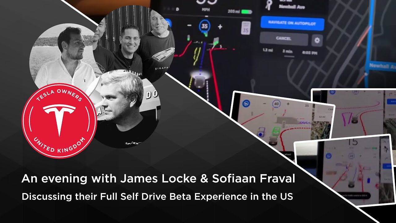 Livestream Replay Tesla Full Self Driving (FSD) with James Locke ...