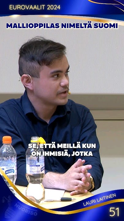 "Suomen on oltava se tuhma poika luokassa", sanoo Lauri Laitinen EU-vaikuttamisesta. - YouTube