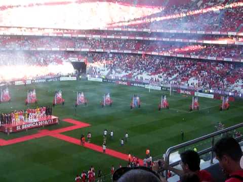 Apresentação do Benfica, Estádio da Luz, Jogo: Benfica-Mónaco
