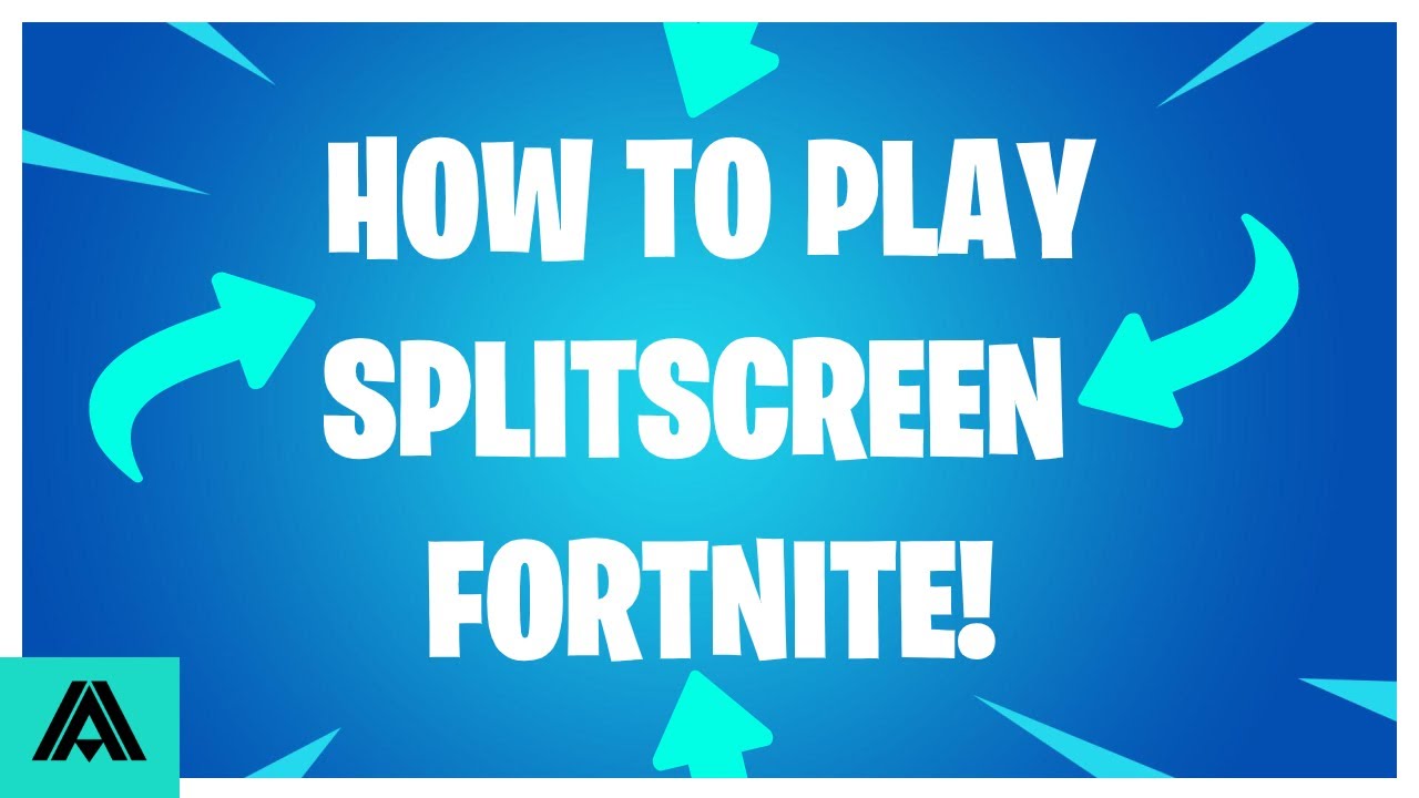 How To SPLIT SCREEN IN Fortnite! Fortnite SPLIT-SCREEN Tutorial! (PS4 ...