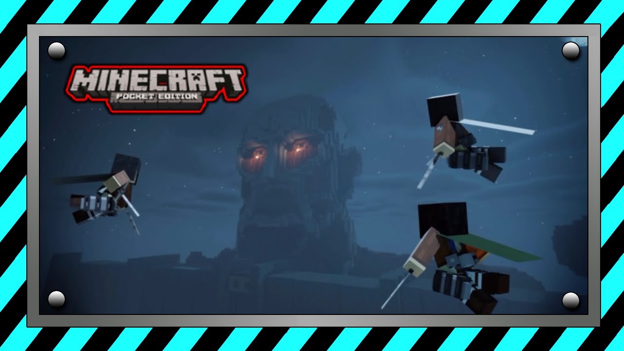 Minecraft PE : Attack on Titan Mod【Mod ShowCase】 - YouTube