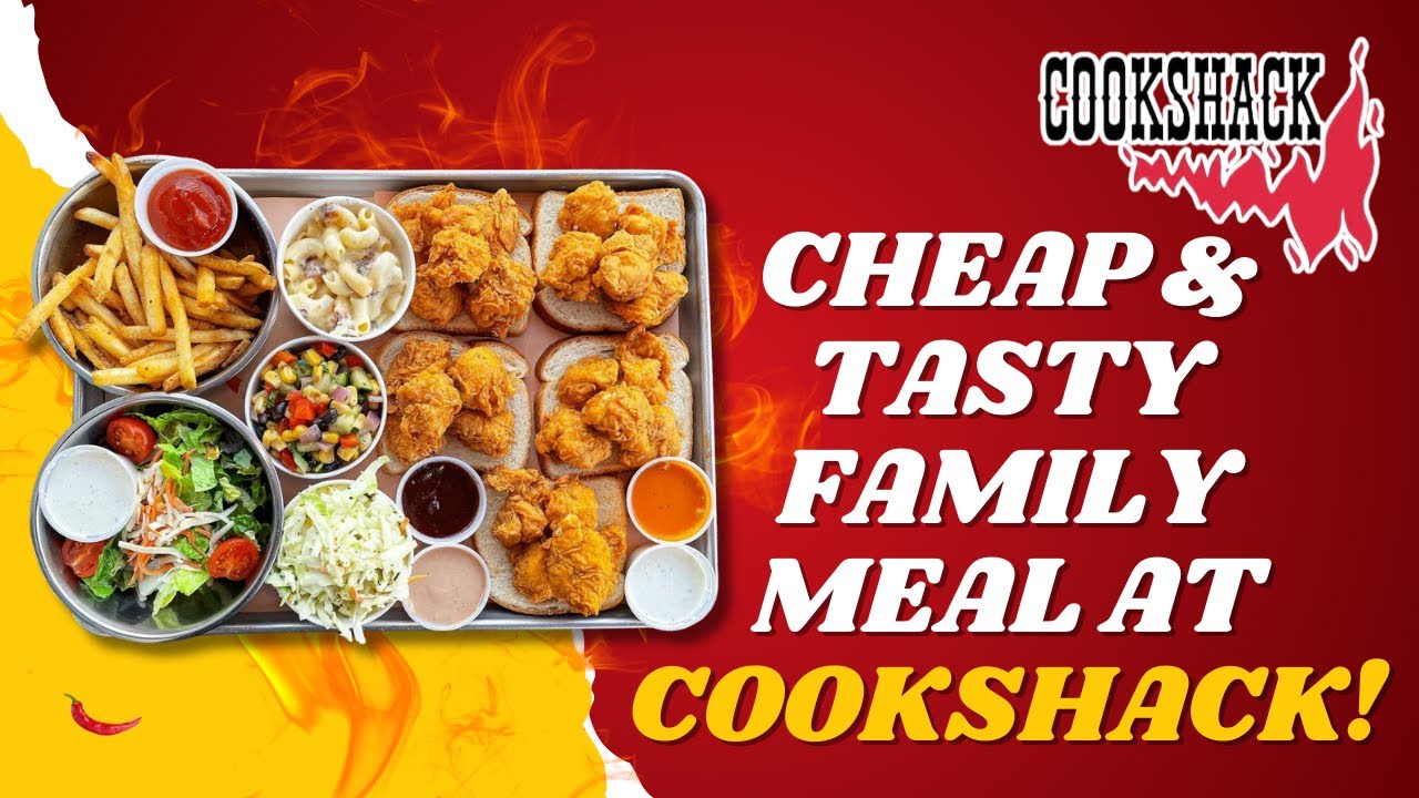 Cheap Family Meal at COOKSHACK! Perfect for Fried Chicken Lovers - YouTube