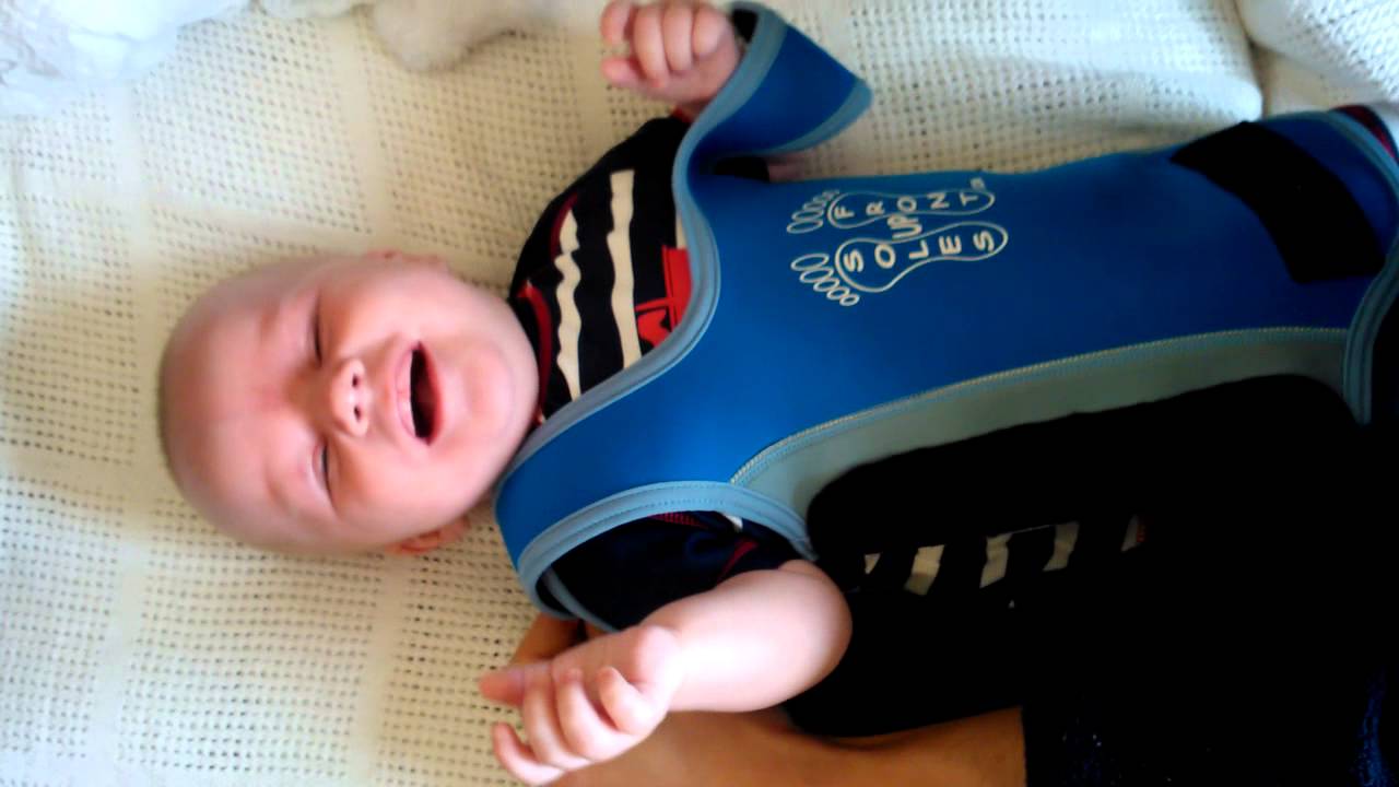 Funny Baby Joshua Laughing Hysterically At Ripping Velcro! - YouTube