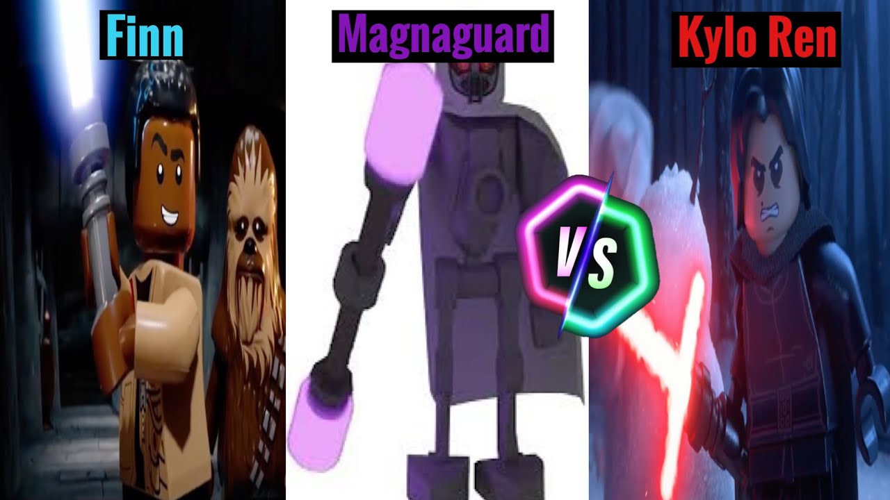 Lego Star Wars: TSS - Finn & Magnaguard Vs Kylo Ren! - YouTube
