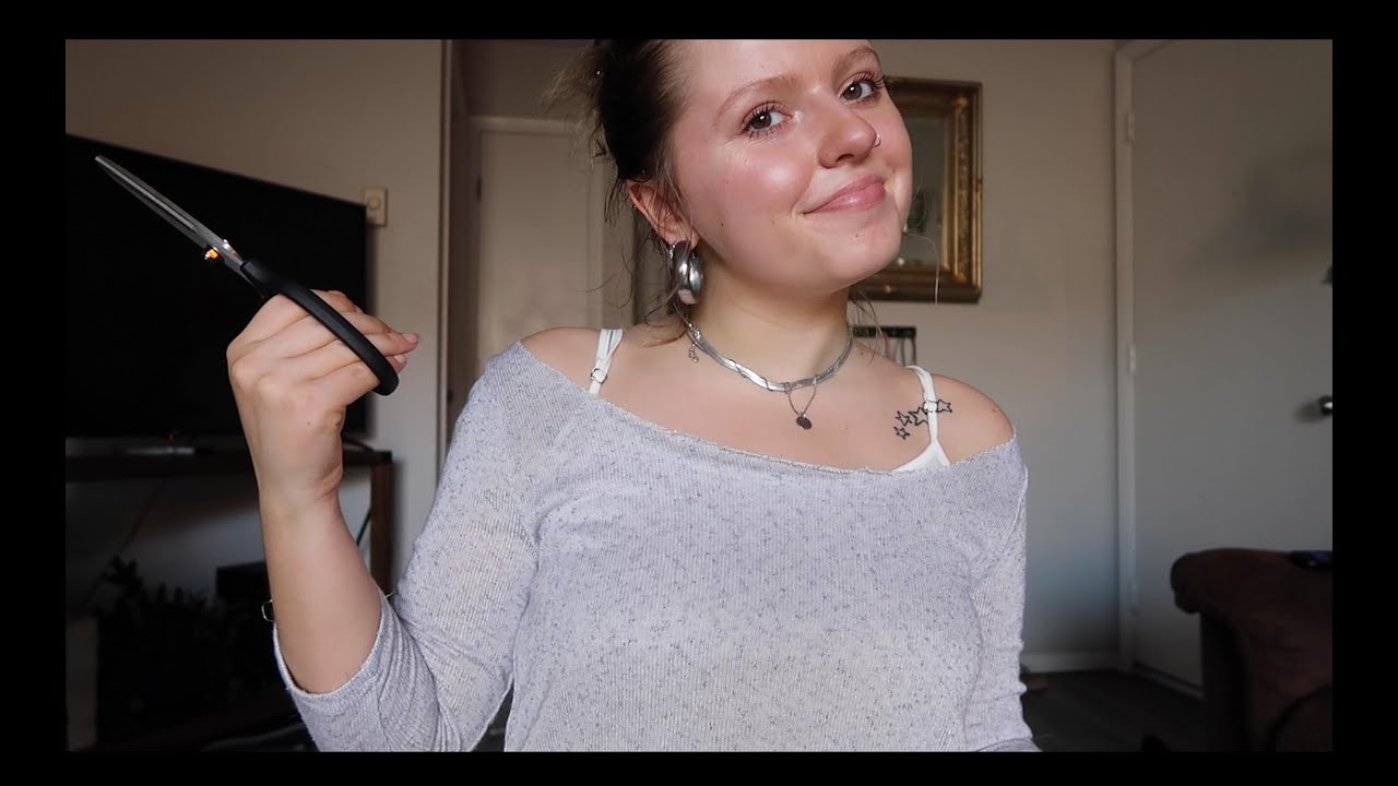 how i cut my clothes! (NO SEW) 𝜗𝜚⋆₊˚ - YouTube