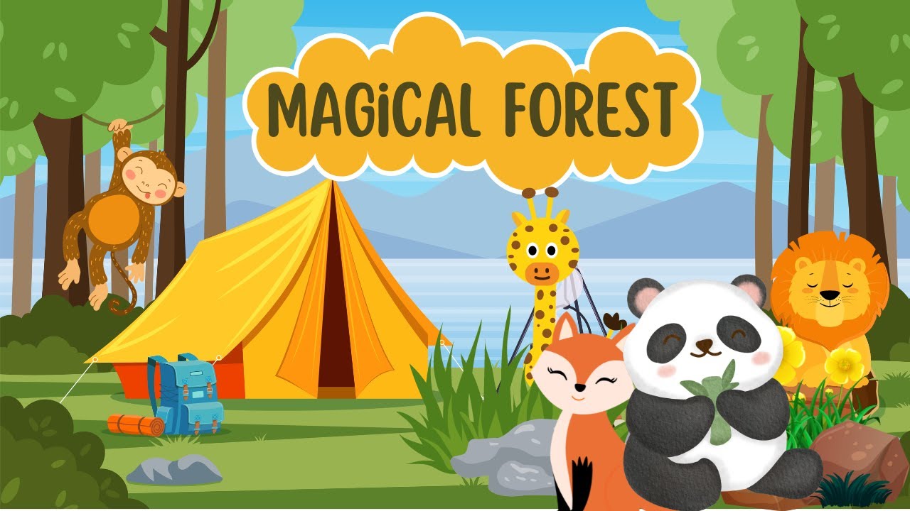 Magical Forest Adventure | Fun & Educational Poem | Nursery Rhymes ...