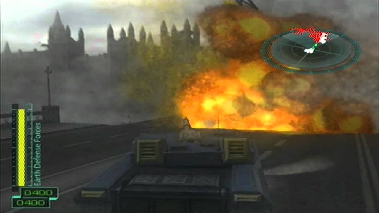 Global Defence Force on Playstation 2 - YouTube