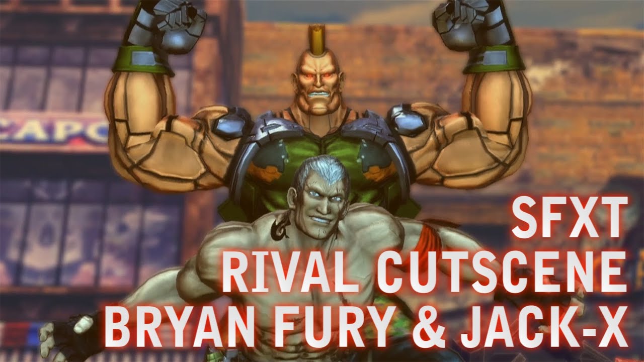 SFXT Bryan & JACK-X Rival Battle Cutscene - YouTube