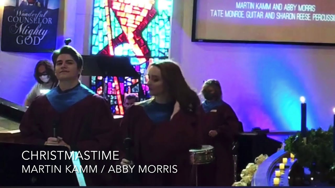 Christmastime • Martin Kamm and Abby Morris-Sherman - YouTube