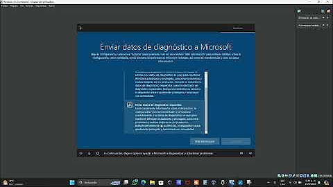Instalación de Windows en una maquina virtual - YouTube