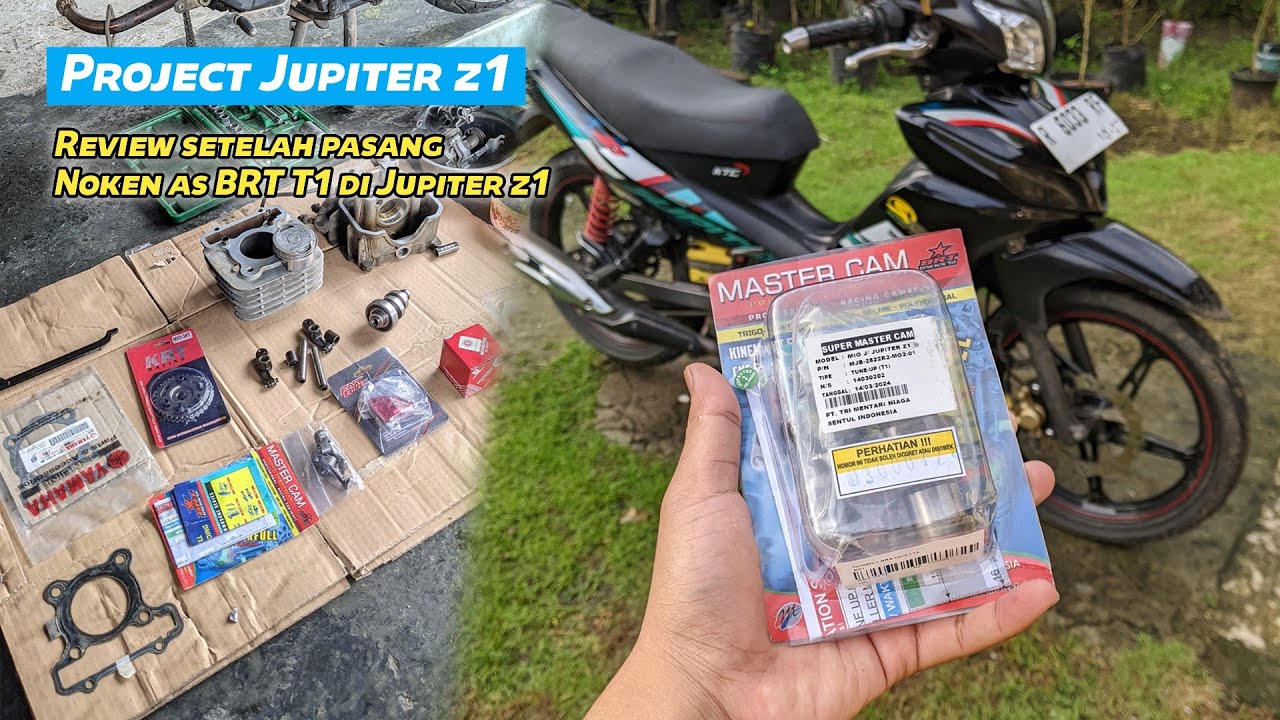 REVIEW NOKEN AS BRT T1 JUPITER Z1 || Tenaganya naik coy!! - YouTube