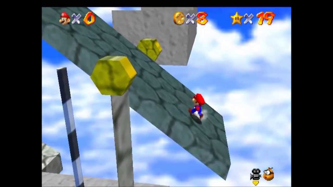 SM64 - Overextended Seesaw Platform Glitch (Part 1) - YouTube