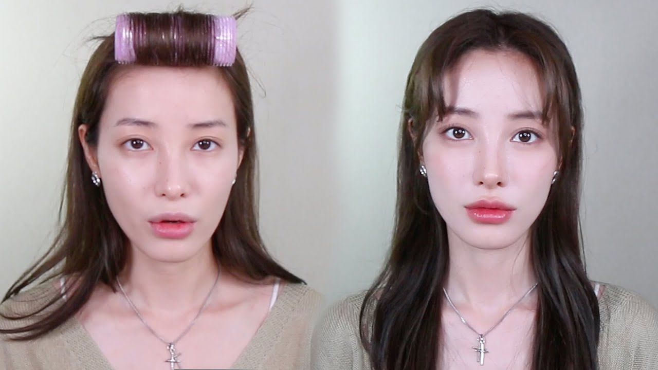 한끗차이로 콤플렉스 커버 메이크업 🖌 💙ㅣ긴얼굴 중안부 줄이기ㅣ인중 줄이기ㅣ얼굴 볼륨감 채우기ㅣ나의 꿀팁 싹다 풀기 🍯