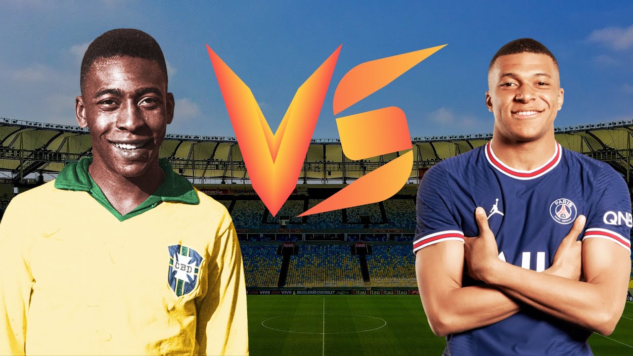 1960 Pele vs 2022 Mbappe 🔥💪 - YouTube