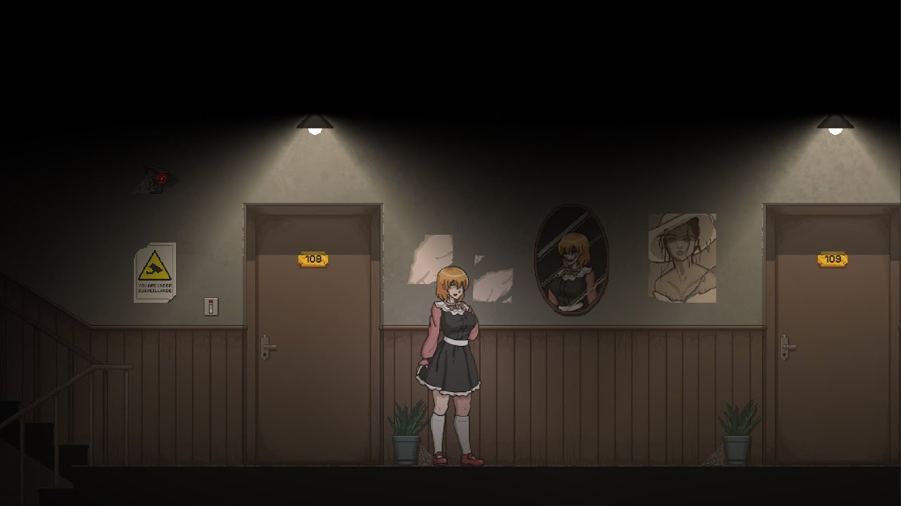 Haunted Floors - A Short 2D Horror Game(WIP) - YouTube