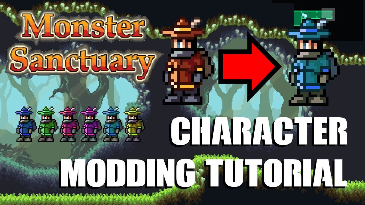 Modding Monster Sanctuary - Character Tutorial - YouTube