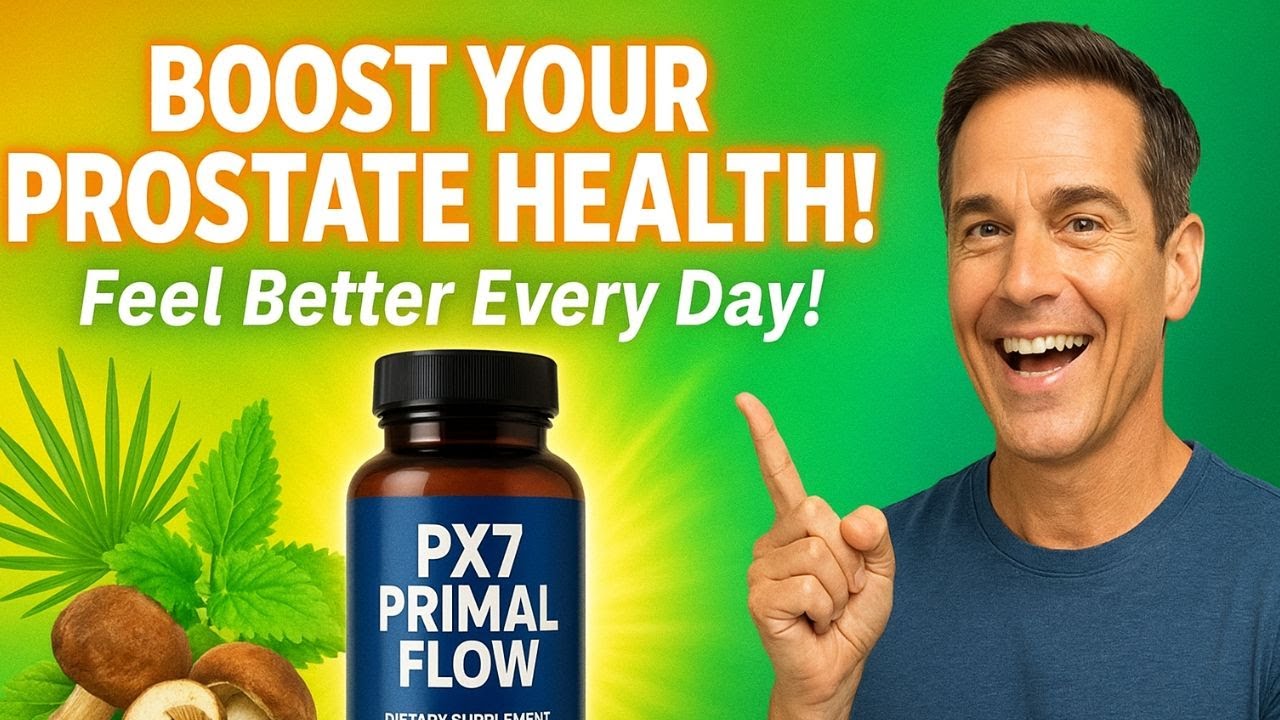 "Discover PX7 Primal Flow: Enhance Prostate Wellness with Natural ...