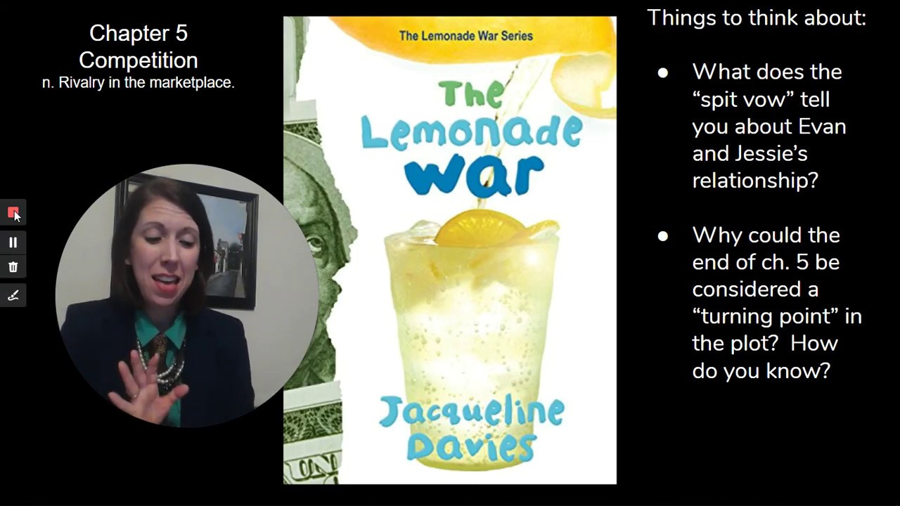 The Lemonade War - Ch. 5 with Mrs. Ortiz! - YouTube