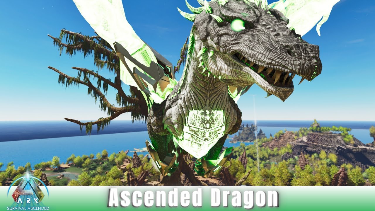 Evolving my Dragon Ark Survival Ascended Moded - YouTube