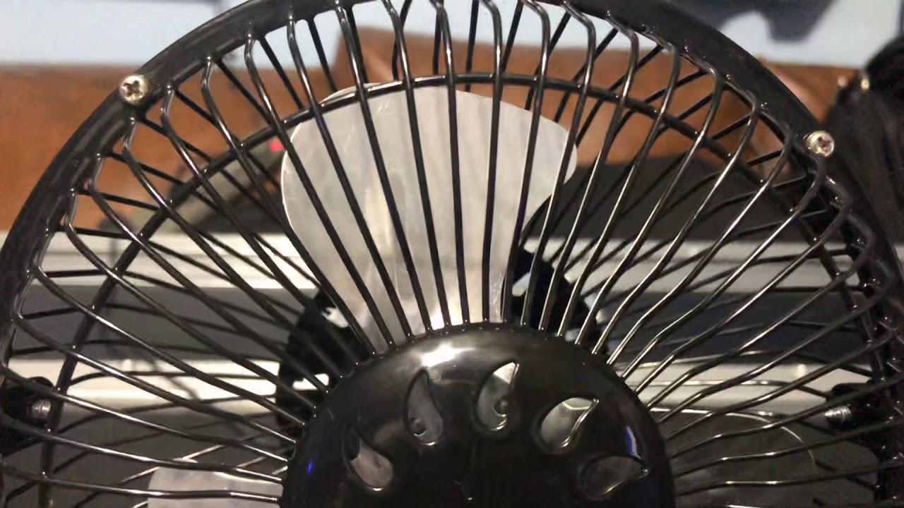 6" USB METAL FAN - YouTube