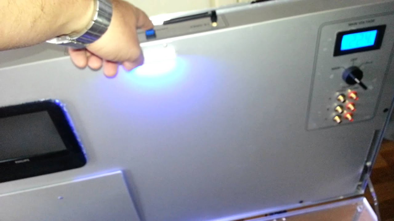 custom UAV transport case with ground station intgrated. - YouTube