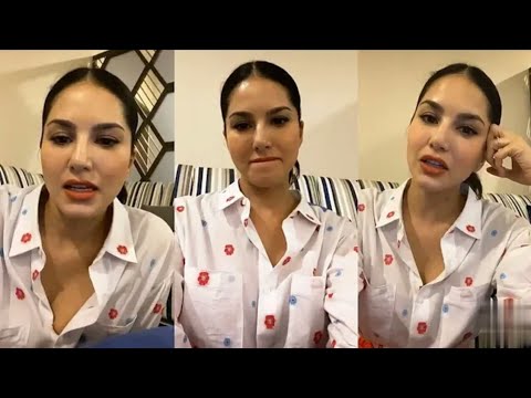 LIVE Sunny Leone Live Chat With FANS On Instagram