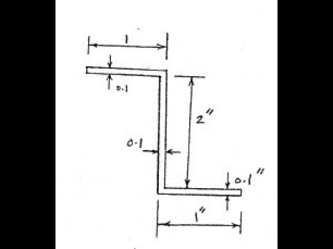 Z beam moments of inertia - YouTube