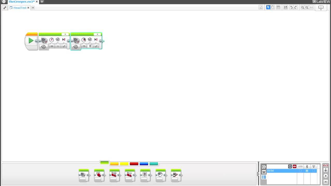 Creeper Programming 0 Head Test - YouTube
