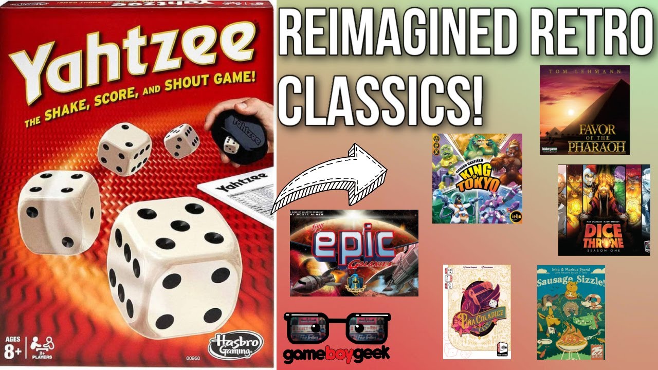 Reimagined Retro Board Game Classics - Yahtzee - YouTube
