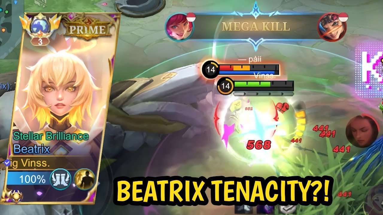 top Global Beatrix Solo Ranked! Tips Main Solo + Emblem Kuat Untuk ...