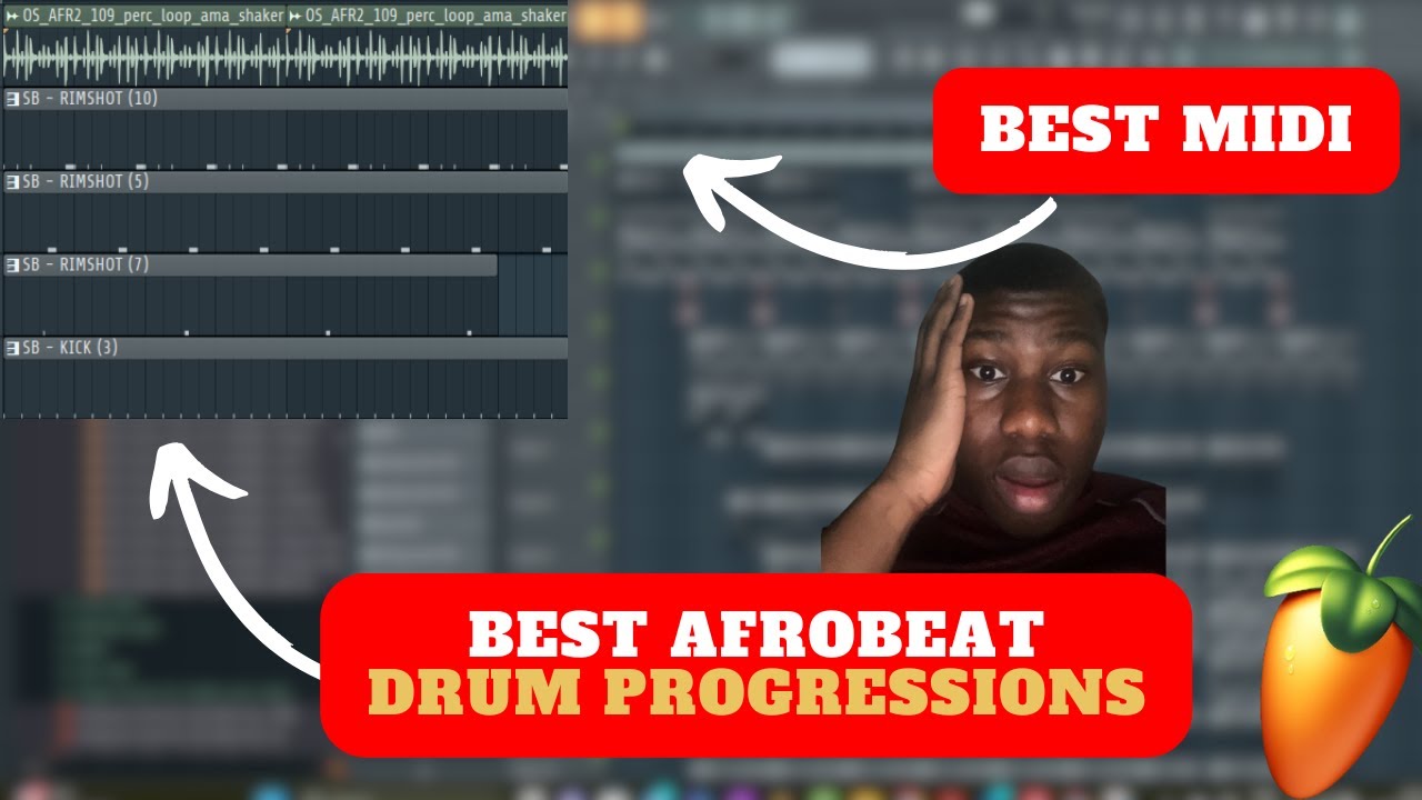 How To Make Catchy Afrobeats Drum progressions #flstudiotutorial # ...