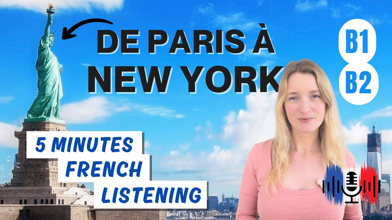 La Statue de la Liberté - Statue of Liberty | 5 Minutes Slow French for ...