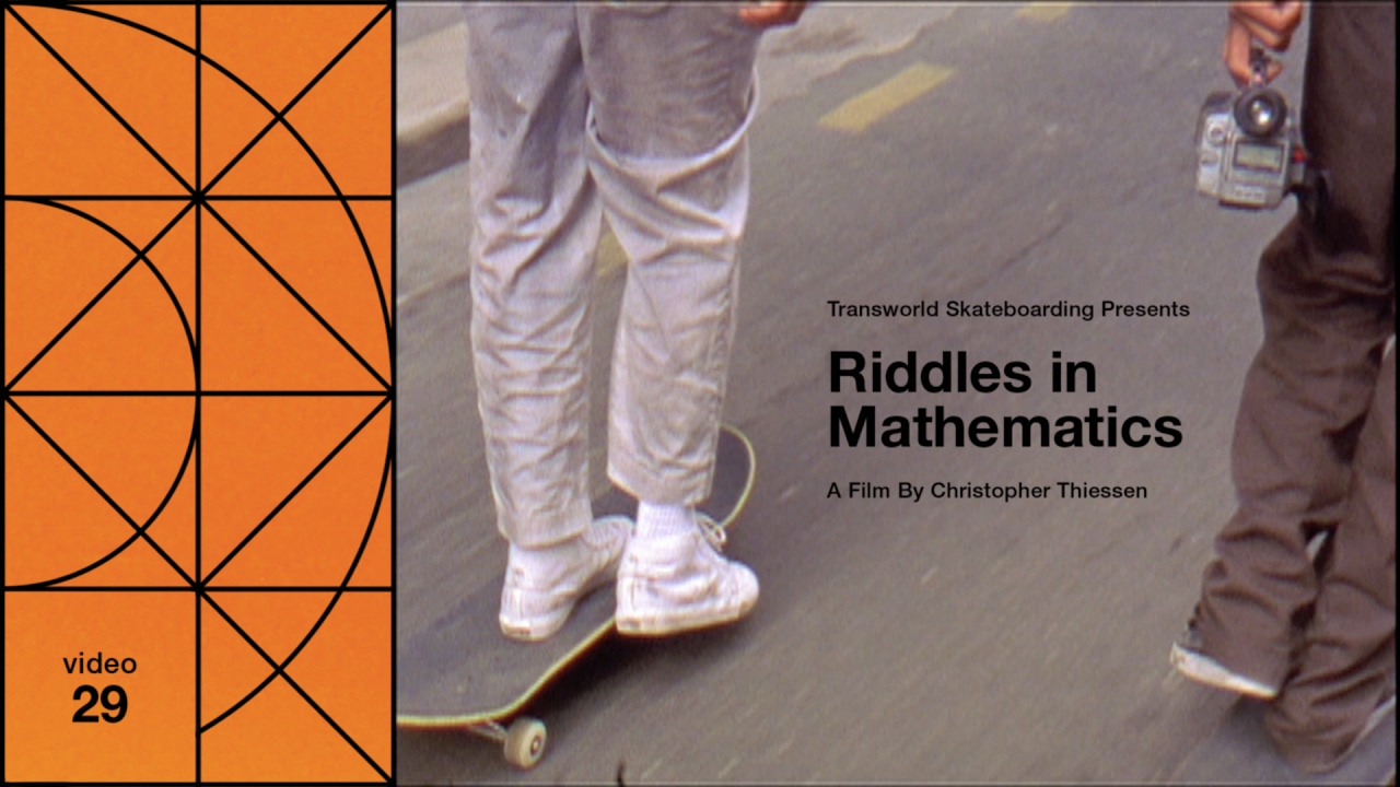 Riddles In Mathematics Trailer | TransWorld SKATEboarding - YouTube