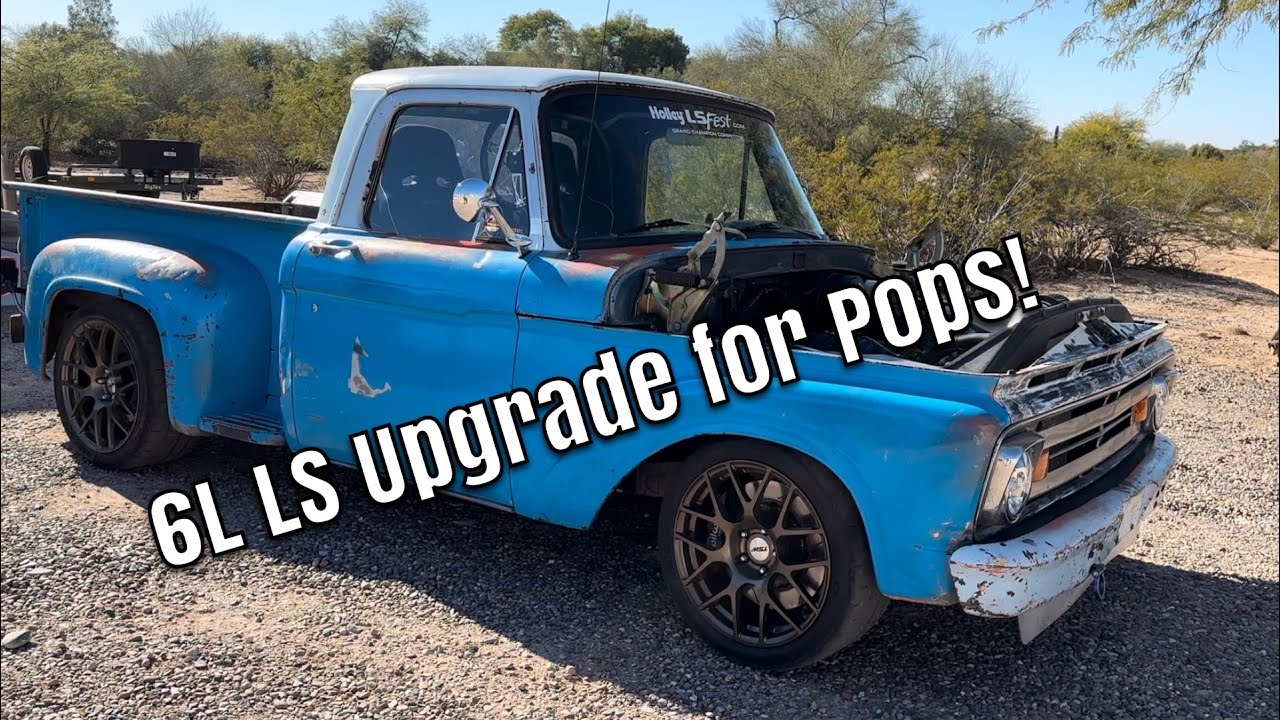 LS Swapping the Fleet | 6L LS Upgrade for the F100 - YouTube