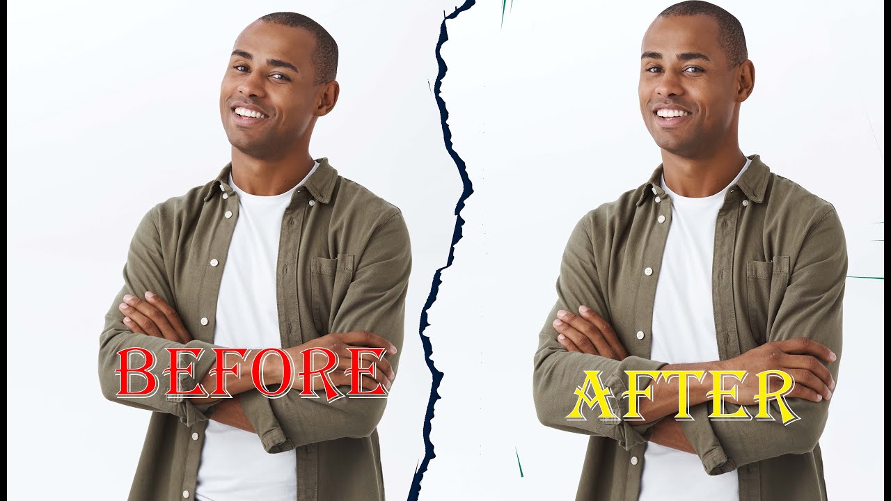 How to create youtube thumbnail / Thumbnail edit / Before and After ...