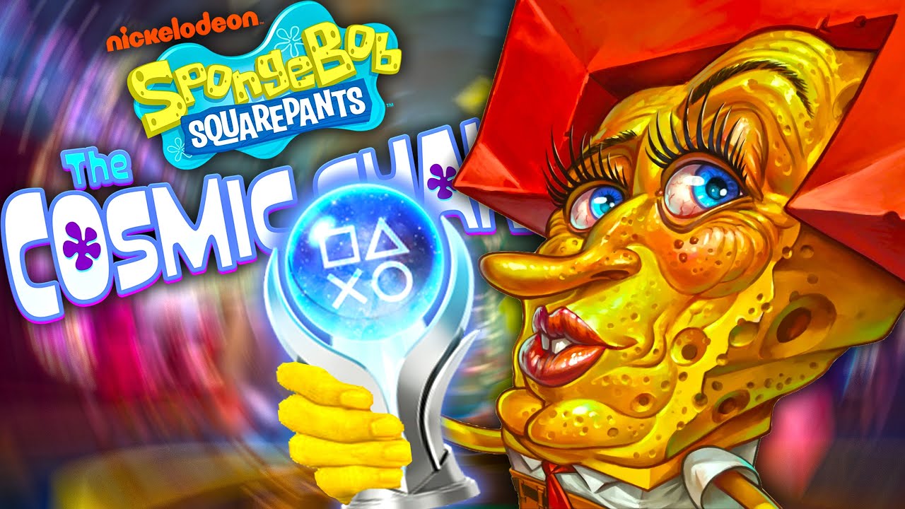 Cosmic Shakes Platinum Trophy Is The PERFECT SpongeBob Game!! - YouTube