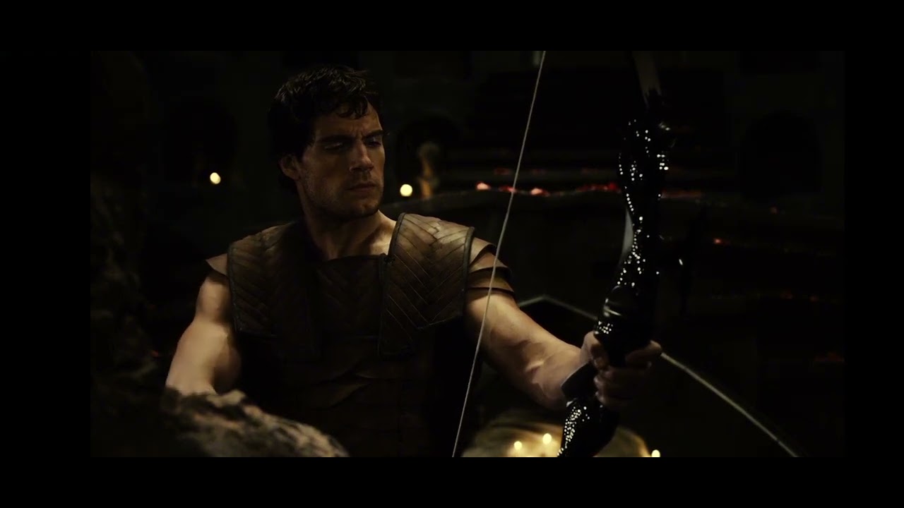 Immortals - Henry Cavill | Theseus vs Minotaur (The Beast) Fight Scene ...