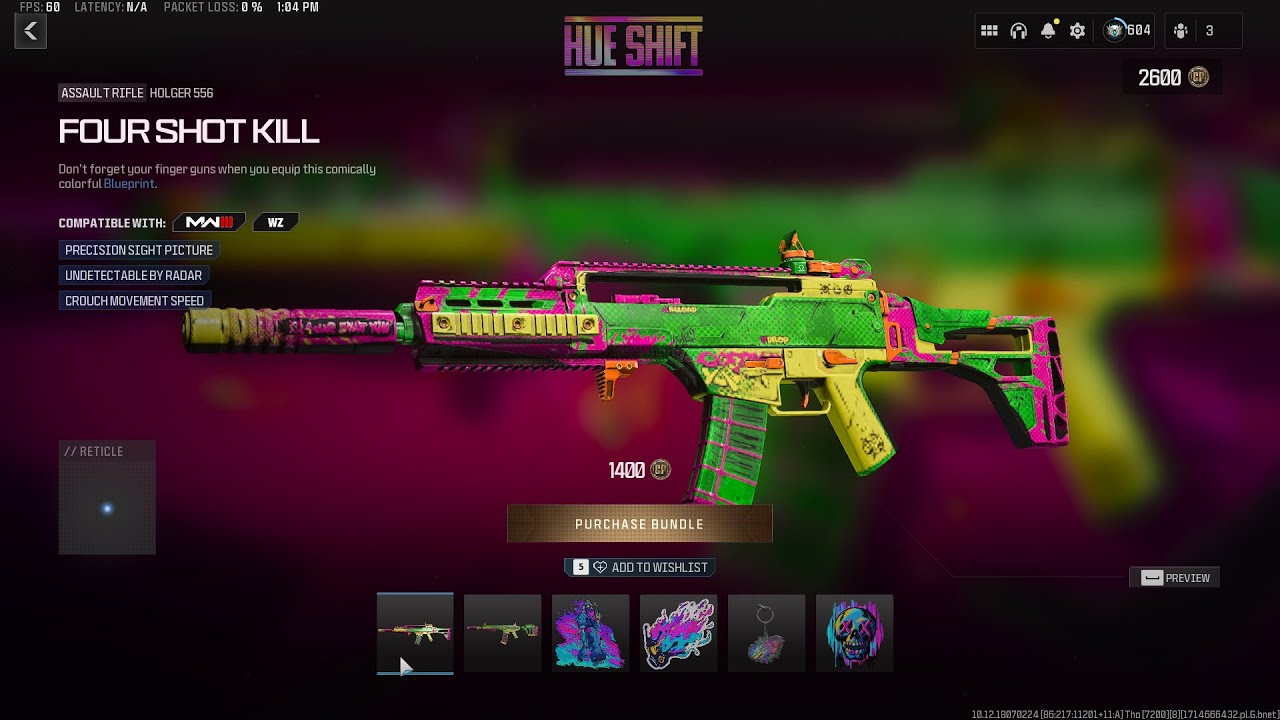 NEW SEASON 3 MW3/WARZONE: HUE SHIFT WEAPON BUNDLE! - YouTube
