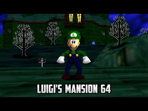 ⭐ Luigi's Mansion 64 - Super Mario 64