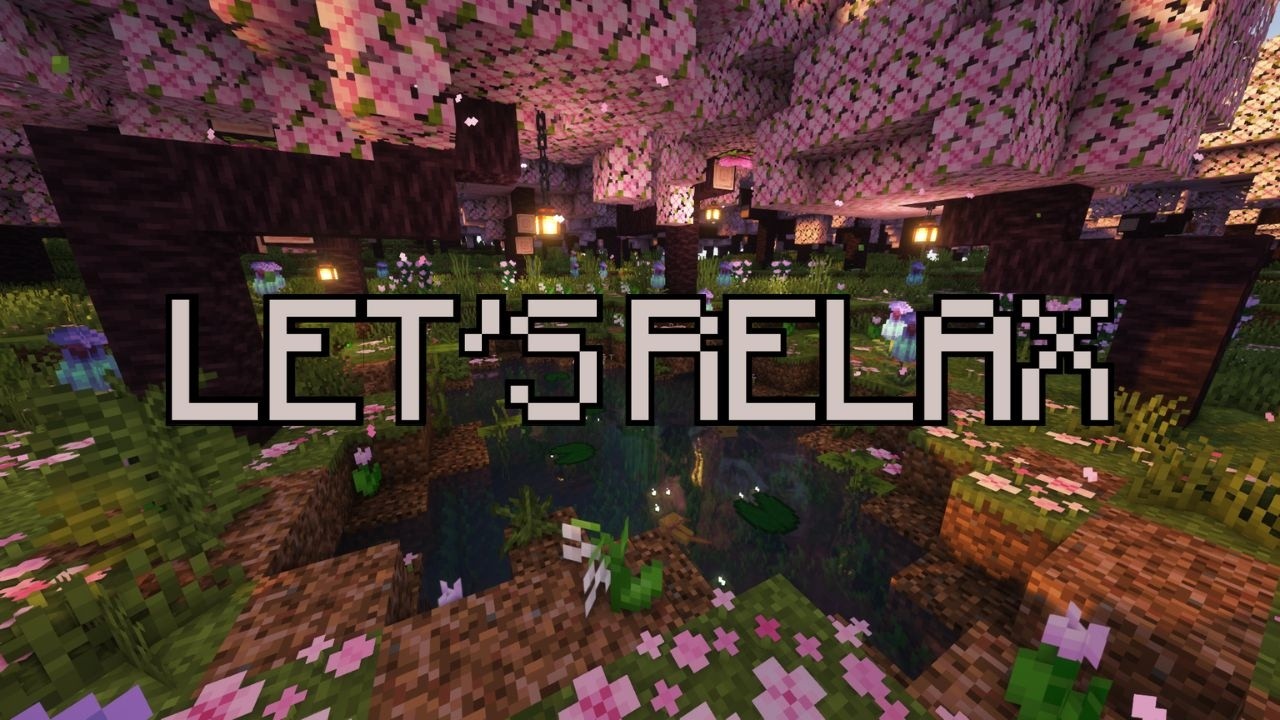 Let's relax and enjoy the day... (cozy Minecraft and music) - YouTube