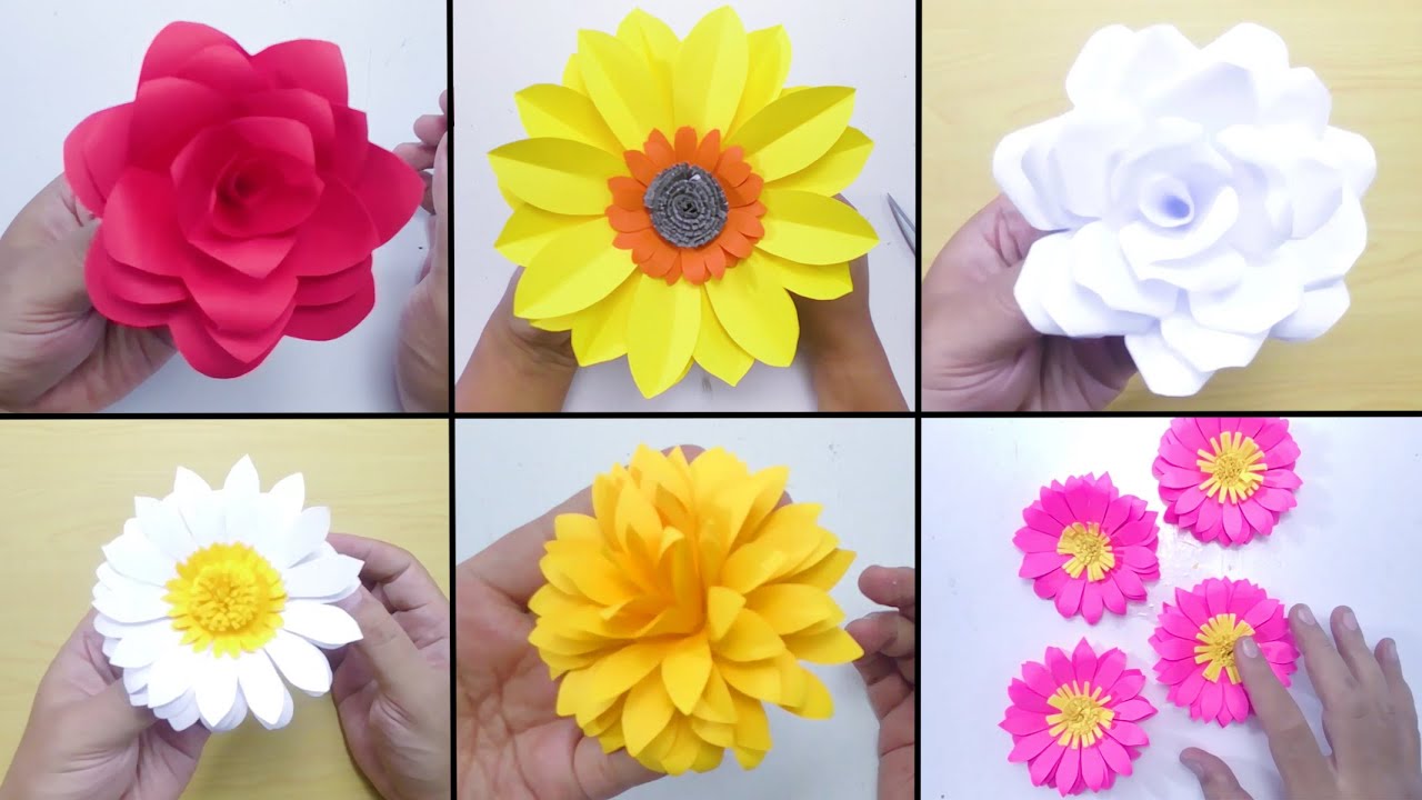 Cara Membuat Bunga dari Kertas Origami | Bunga Dari Kertas Origami ...