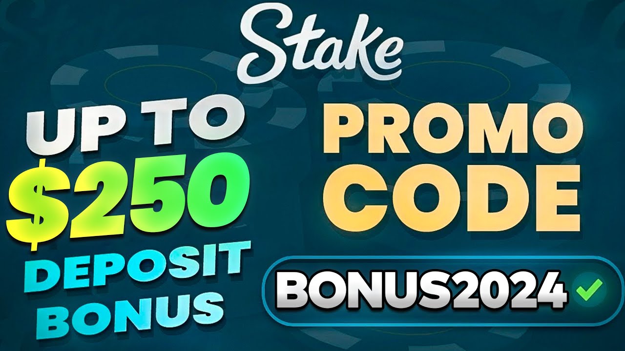 Stake Promo Code up to $250 100% Deposit Bonus - $21 Welcome Stake ...