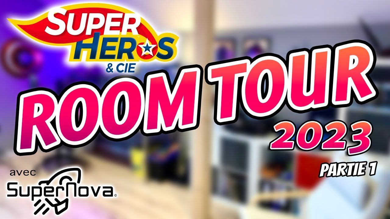 ROOM TOUR Mon Setup 2023 Visite de mon Studio avec Néon Supernova Super ...